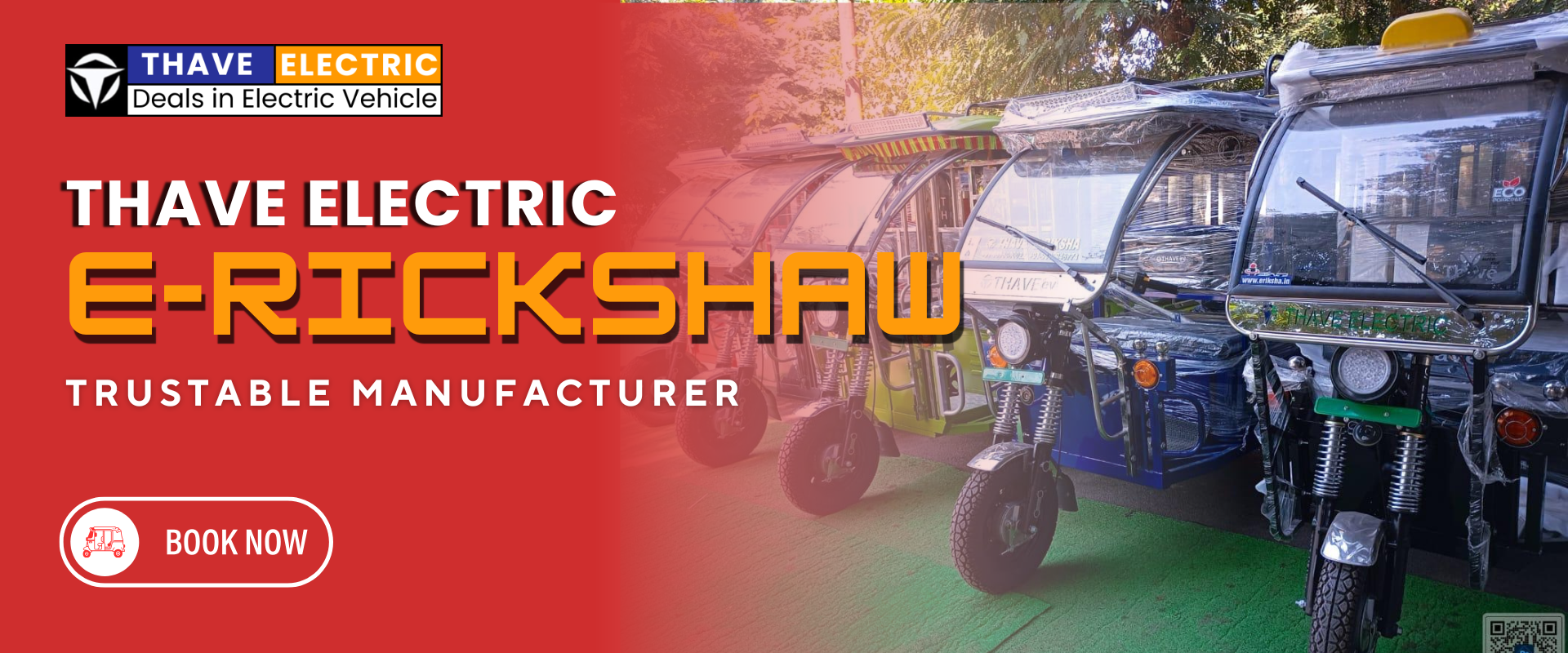 Best Electric Rickshaw Manufacturer in India| Thave Electric